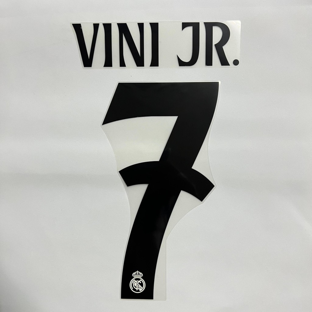 Official VINI JR. #7 Real Madrid CF Home 2024-25 PRINT | Shopee Malaysia