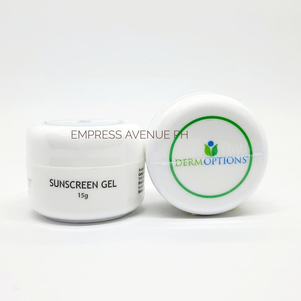 Derm Options Sunscreen Gel 15g | Shopee Malaysia
