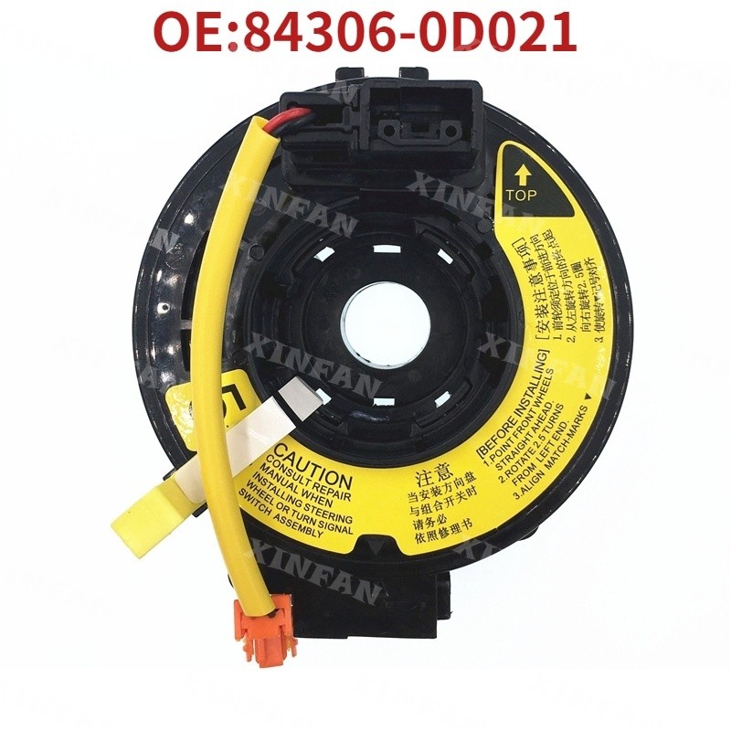 XF Spiral Cable Clock Spring 84306-0D021 for 2003-2007 Toyota Corolla ...