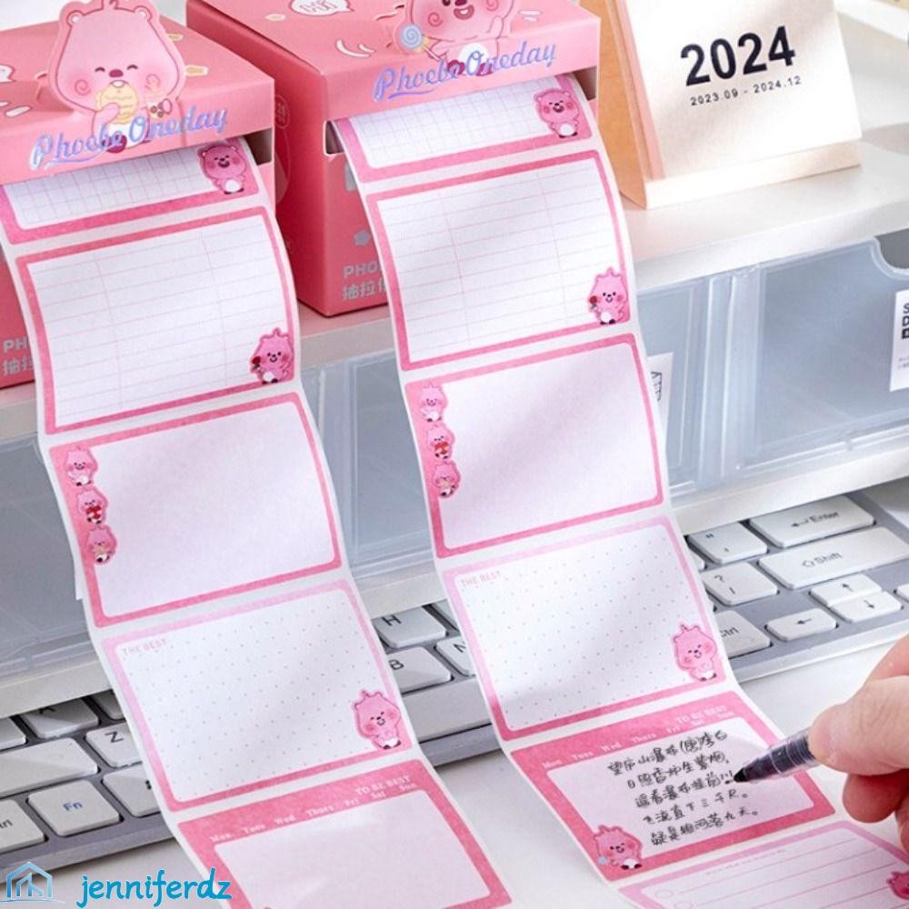JENNIFERDZ Pull Out Roll Note Stickers, Keypoints To Do List Drawer ...