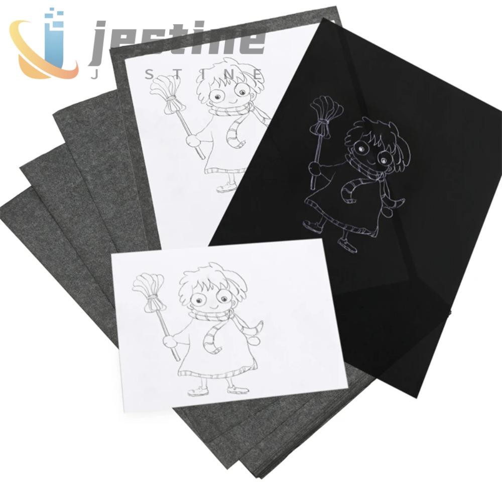 JESTINE Carbonless Copy Paper, Tracing Paper One-side Drawing Carbon ...