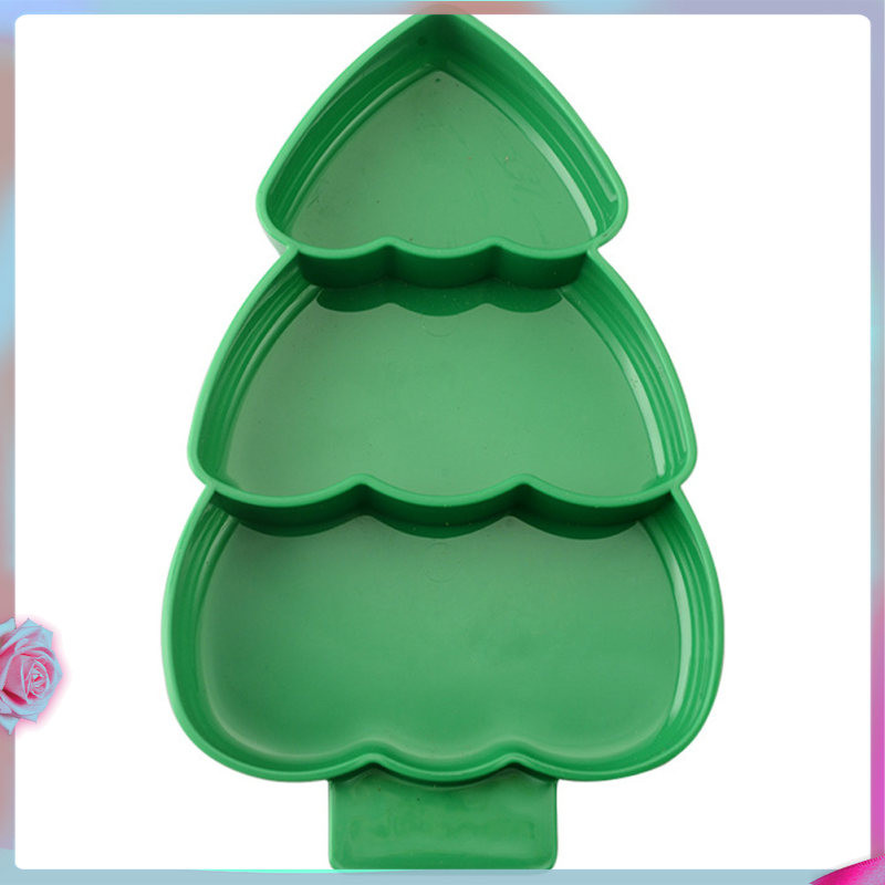 【Ready Stock】 Christmas Tree Snack Platter Convenient Tray ...