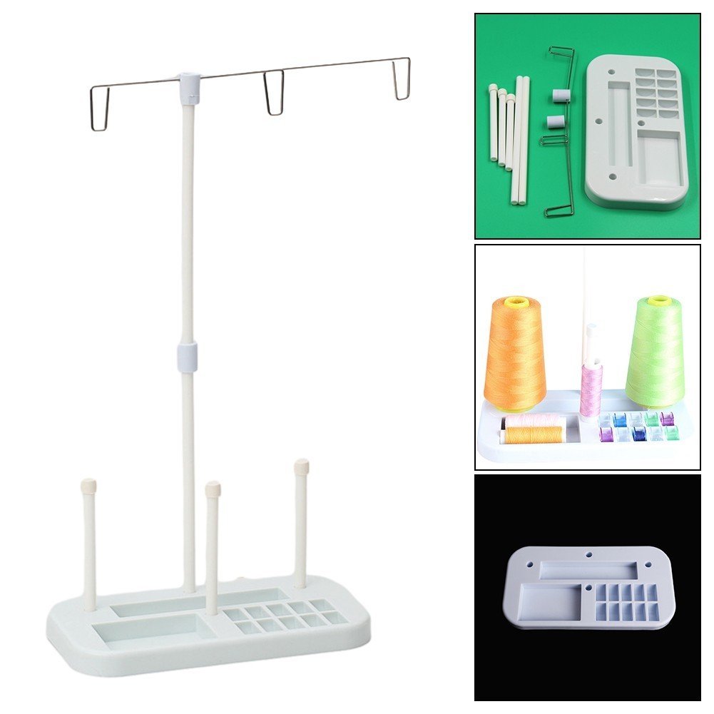 (THEBEST) Sewing Machine Spool Kit Adjustable Needle Embroidery Thread ...