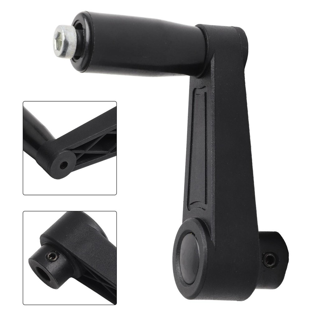 [VE]1Pcs 8-16mm Round Hole Crank Hand Crank Generator Mechanical ...