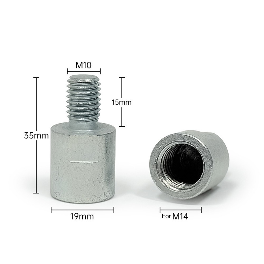 For m14 to m10 Angle Grinder Adapter Thread Converter Adapte Interface ...