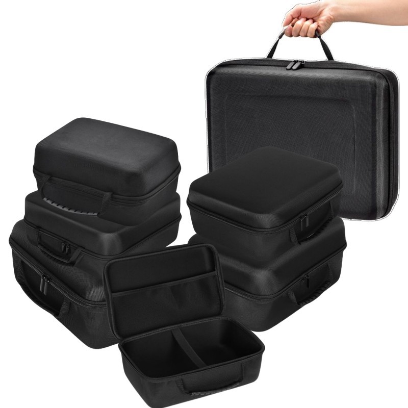 Waterproof Black Hard Shell Storage Bag Box Portable Electrician ...