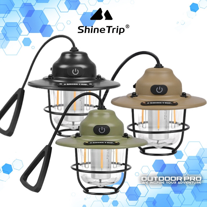 Shinetrip 05 Series 4 Modes Retro Camping Lamp | Shopee Malaysia