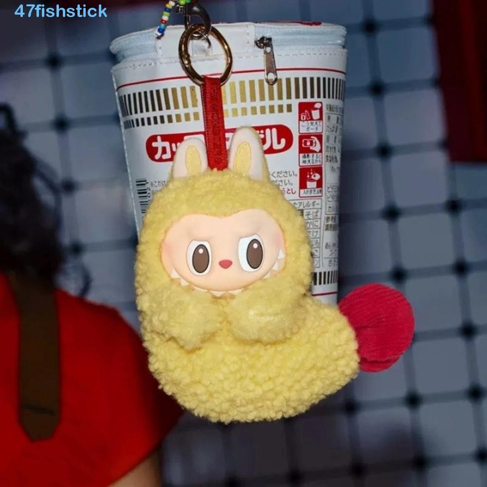 FISHSTICK Fried Shrimp Labubu Doll, Chicken Leg Popmart Tempura Labubu ...