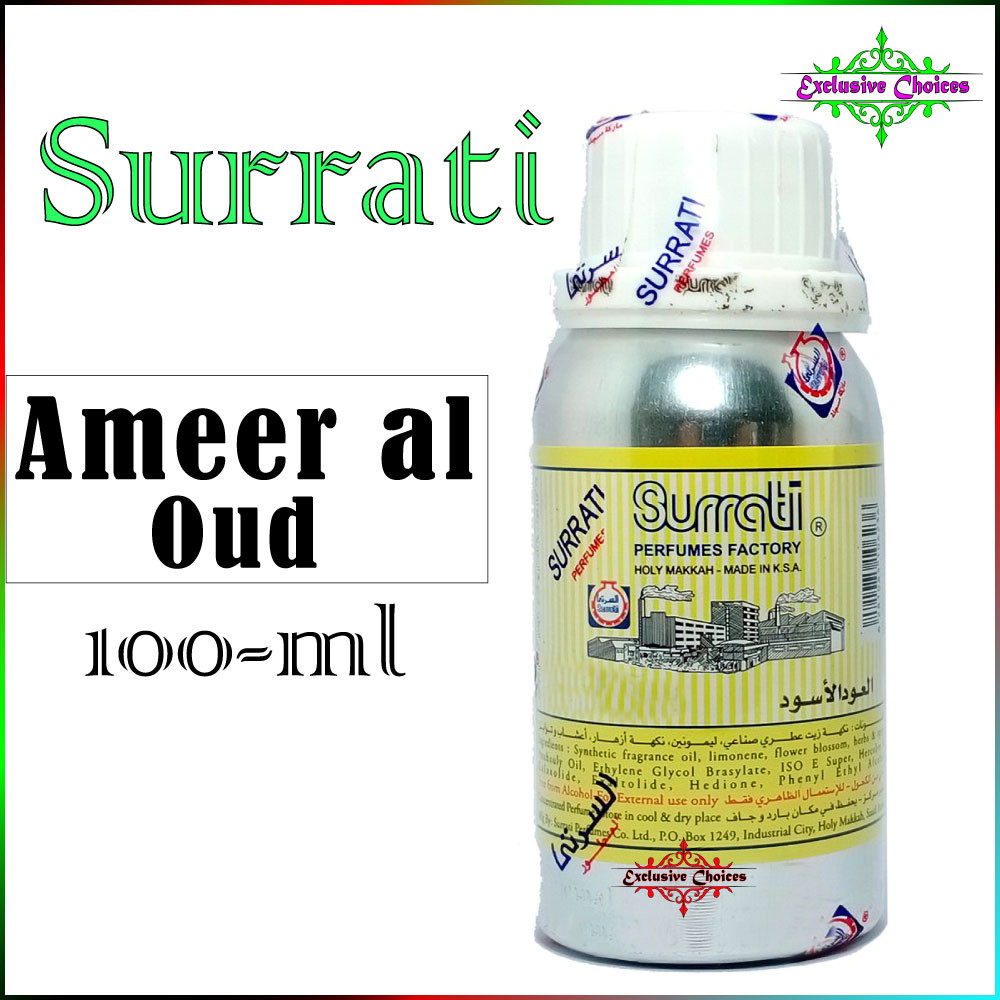 Surrati AMEER AL OUD Attar oil | Minyak Wangi Ameer Al OUD Surrati ...