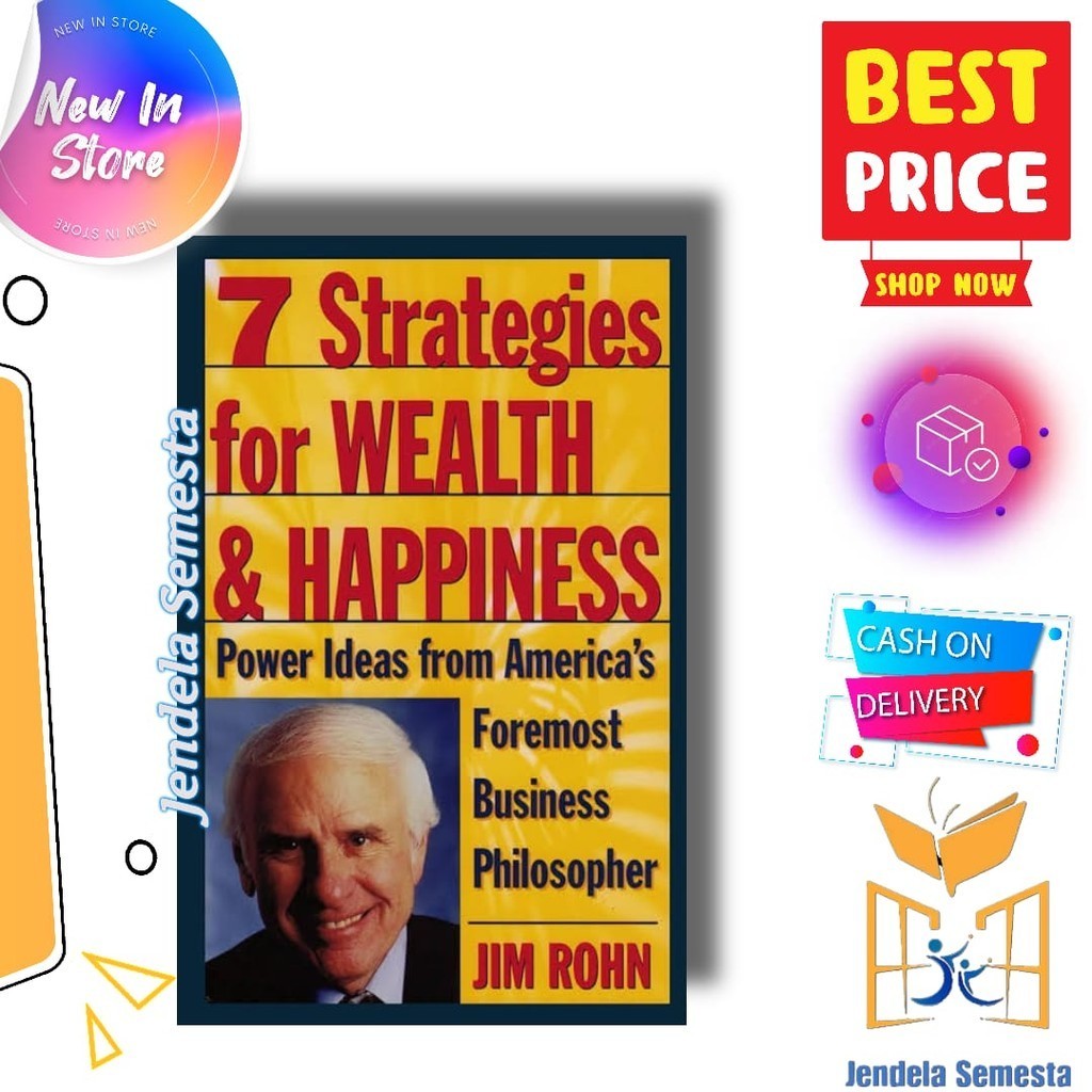 7 Strategies for Wealth & Happiness by Jim Rohn (English) | Shopee Malaysia