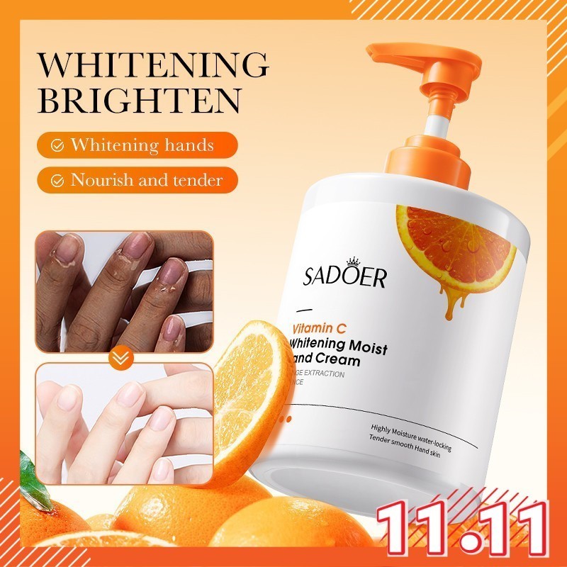 MAY SADOER Vitamin C Whitening Moist Hand Cream Highly Moisture Water ...