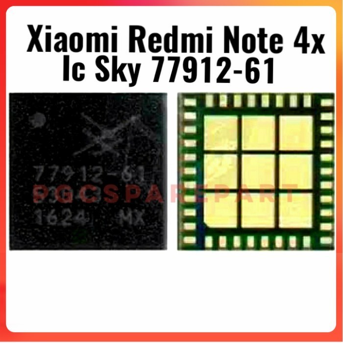 Original New - IC Sky 77912-61 - 77912-61 Xiaomi Redmi Note 4x | Shopee ...