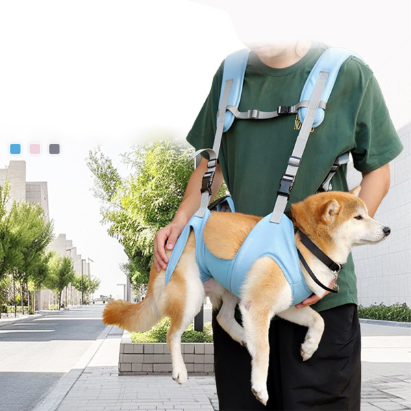 HOT Dog Lift Harness Backpack Carrier, Adjustable Pet Support ...