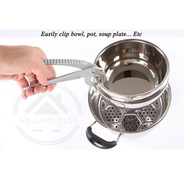 Aluminium Pot Gripper Plate Gripper Clip Anti Hot Kitchen Tool Pembuka ...
