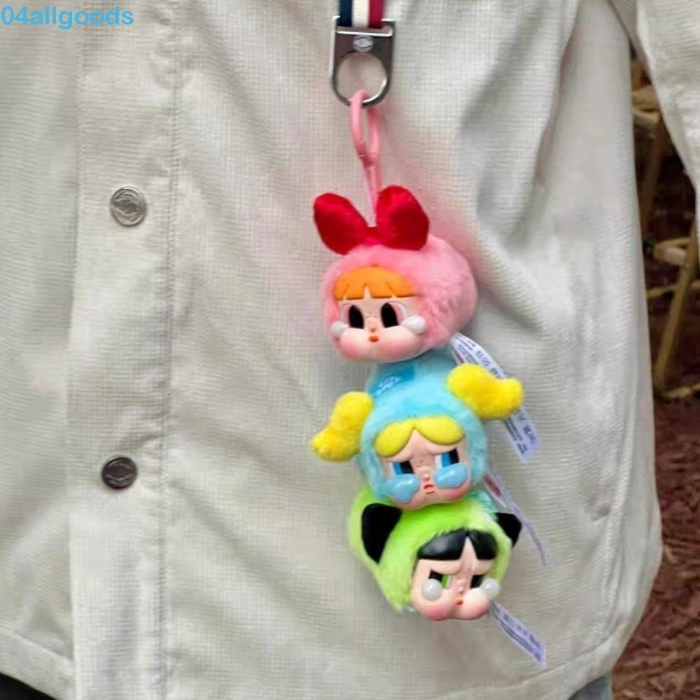 ALLGOODS Crybaby Enamel Plush Pendant, The Powerpuff Girls Anime Model ...