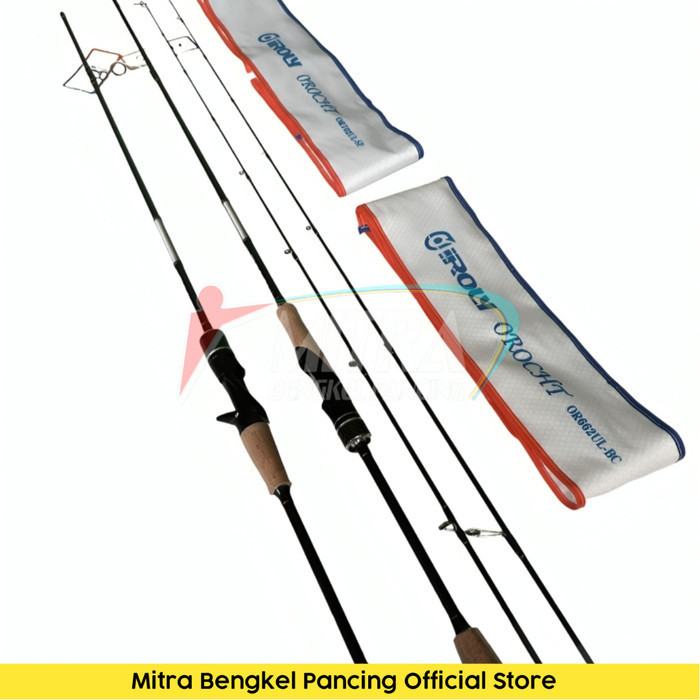 Iroly Orochi Ultra Light Carbon Solid Fishing Rod | Shopee Malaysia