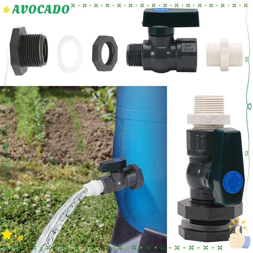 AVOCADD Rain Barrel Diverter Kit, With Inner Connection 3/4 Inch Rain ...