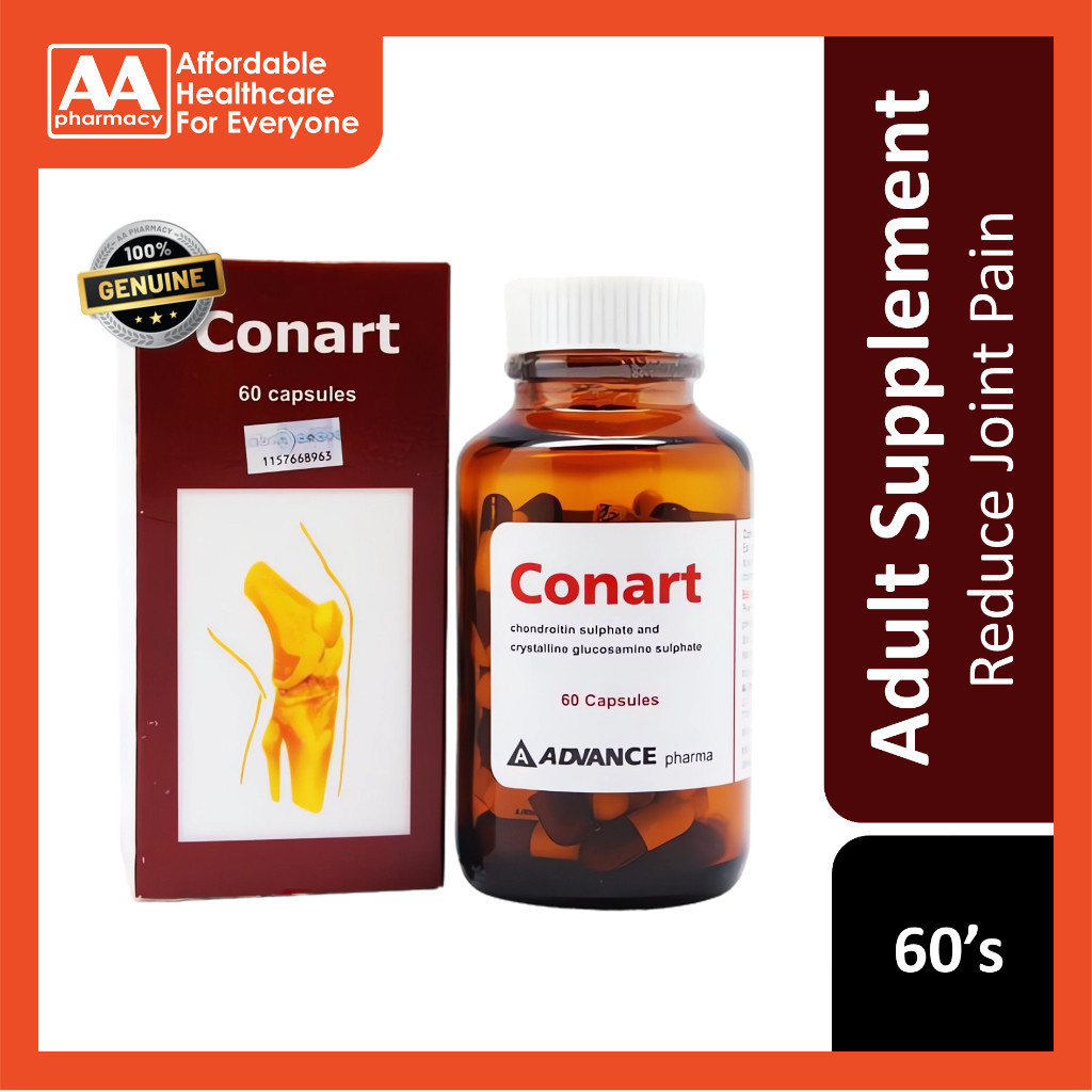 Conart Glucosamine 250mg & Chondroitin 200mg | Shopee Malaysia