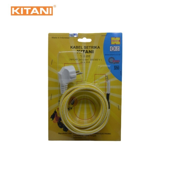 Kitani - Jack, Ironing Jack 3×0.5 mm2 - Ironing Cable - 1,8 Meters ...
