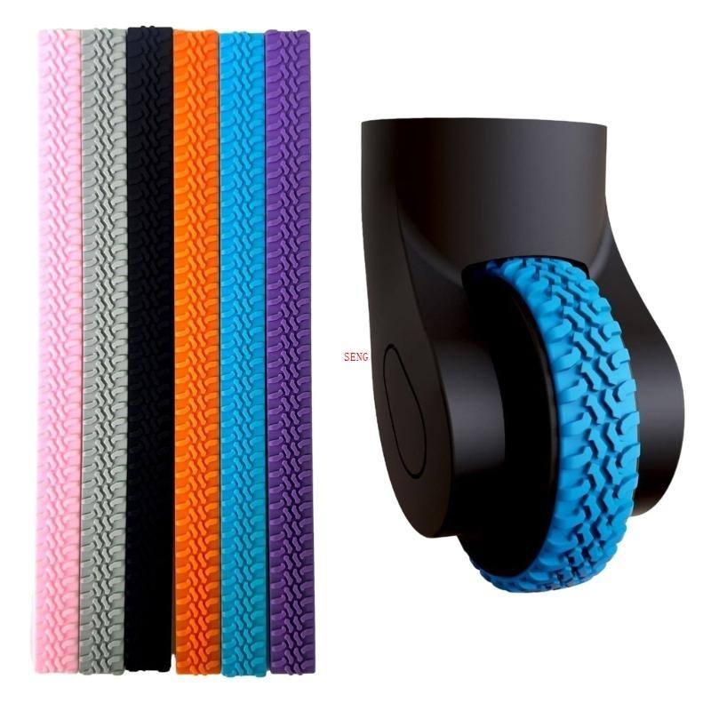 seng Lightweight and Durable Wheel Sleeves for Luggage Easy to Install ...