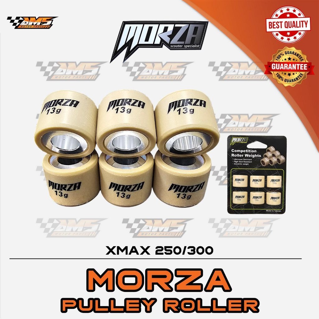 PULLEY ROLLER BY MORZA FOR XMAX 250/300 (1 SET) | Shopee Malaysia