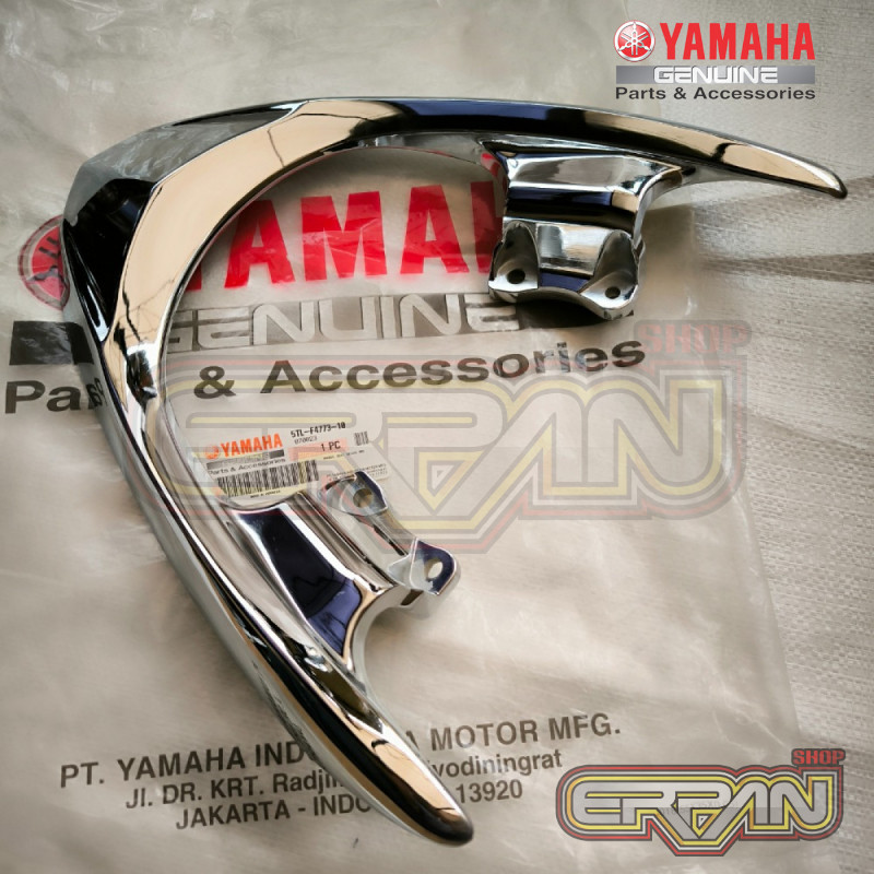 Krum CHROME Stirrups Rear Saddle Seat Stirrups Yamaha Mio Lama Sporty ...