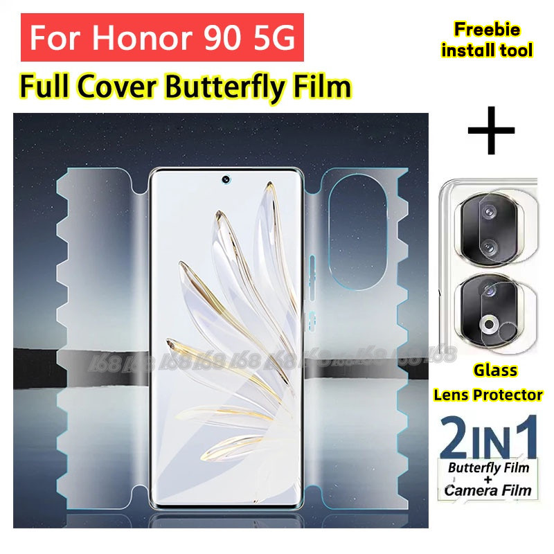 Honor 90 5G Screen Protector Honor X9A X9B X9C 5G Hydrogel Film Soft ...