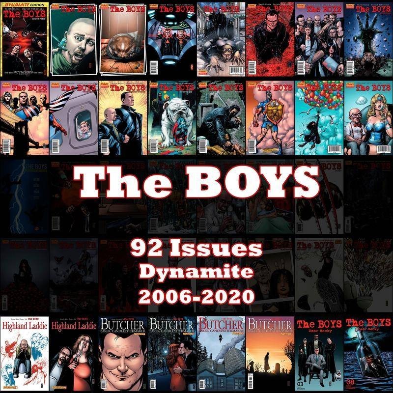 The Boys Comics Bundle - 92 Issues - Instant Digital Download Horror ...