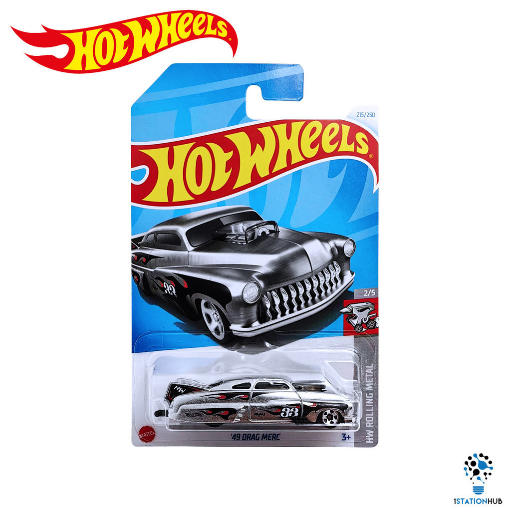 Hot Wheels HW ROLLING METAL | '49 Drag Merc | Hotwheels Car Collector ...