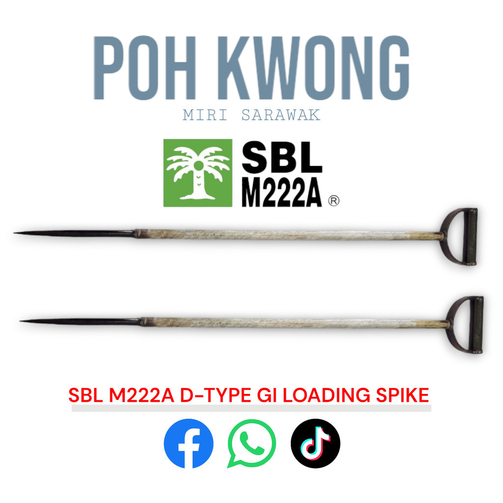 SBL M222A D-Shape Loading Spike/Heavy Duty Loading Sawit (Agricultural ...