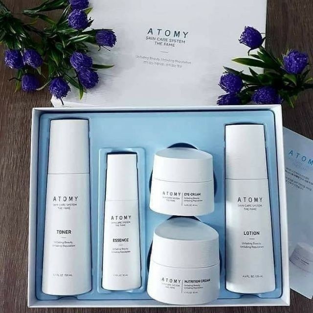 READY STOCK Atomy THE FAME Skin Care System Set 艾多美强效保湿美白5件组 THE FAME ...