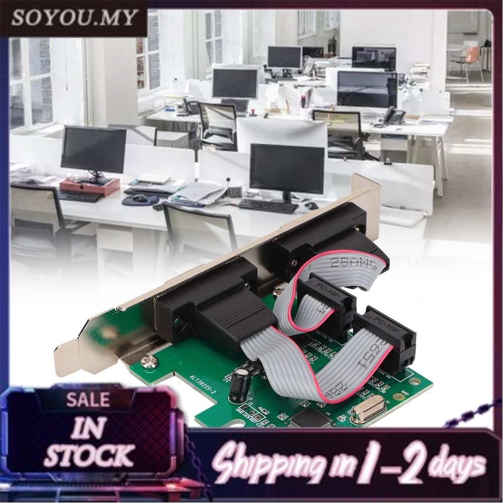 Soyoung Pcie Expansion Card WCH382 Chip Riser Full Duplex Channel Plug ...