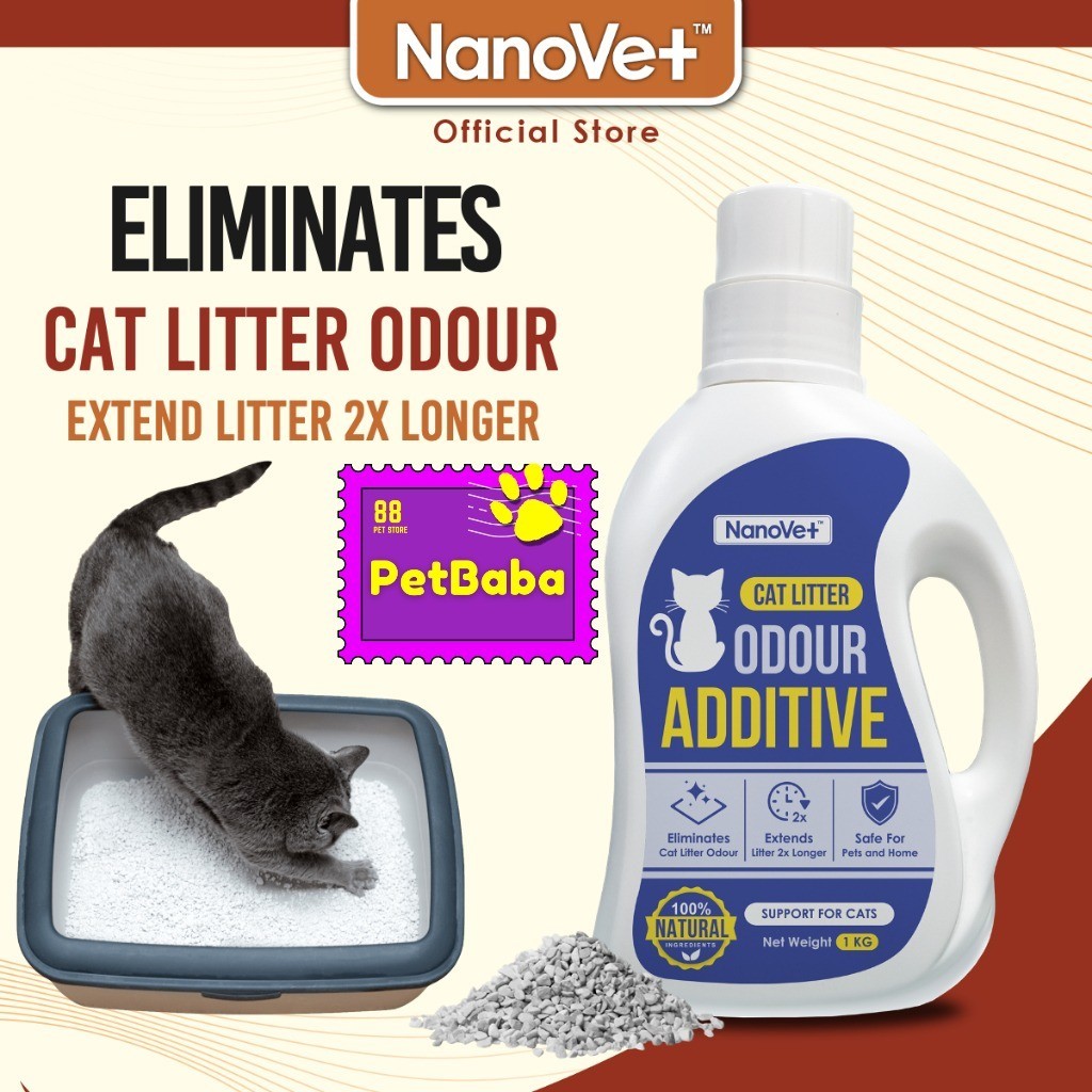 Nanovet® Cat Litter Odour Additive (1KG) | Shopee Malaysia