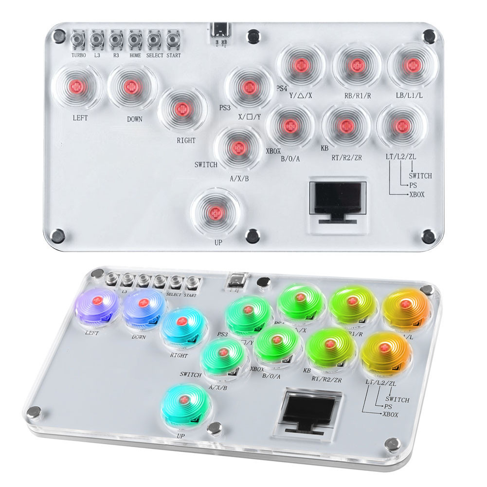 keepdreaming Joystick Arcade Hitbox Controller Button Rim leverless ...