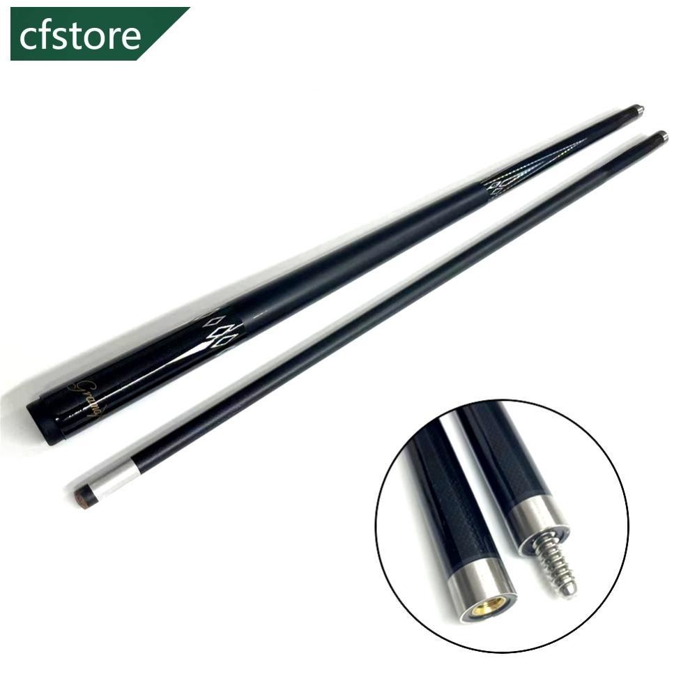 CFSTORE 1.47M 13MM American Big Head Pool Cue 1/2 Split Chinese Black ...
