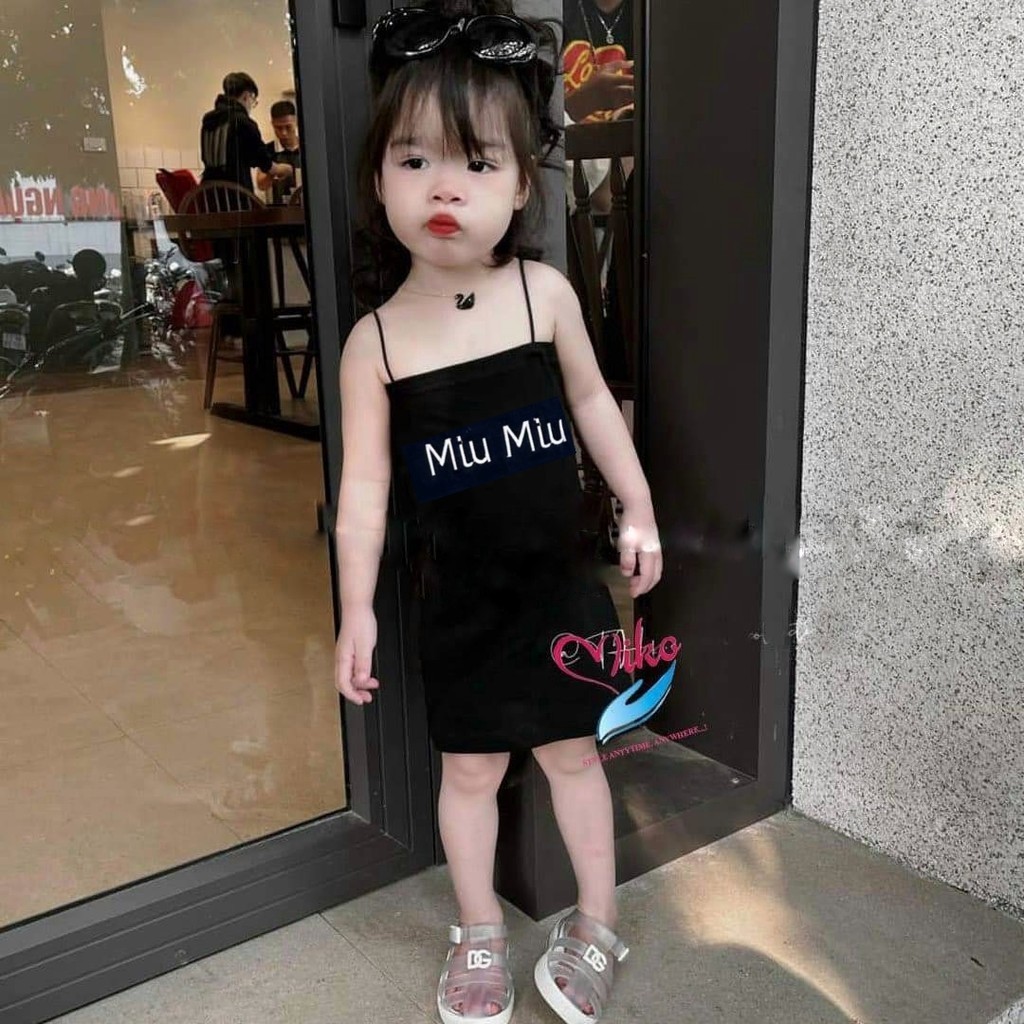 Lovely Miu Miu Black 2-String Bodysuit for Girls 10-25kg | Shopee Malaysia