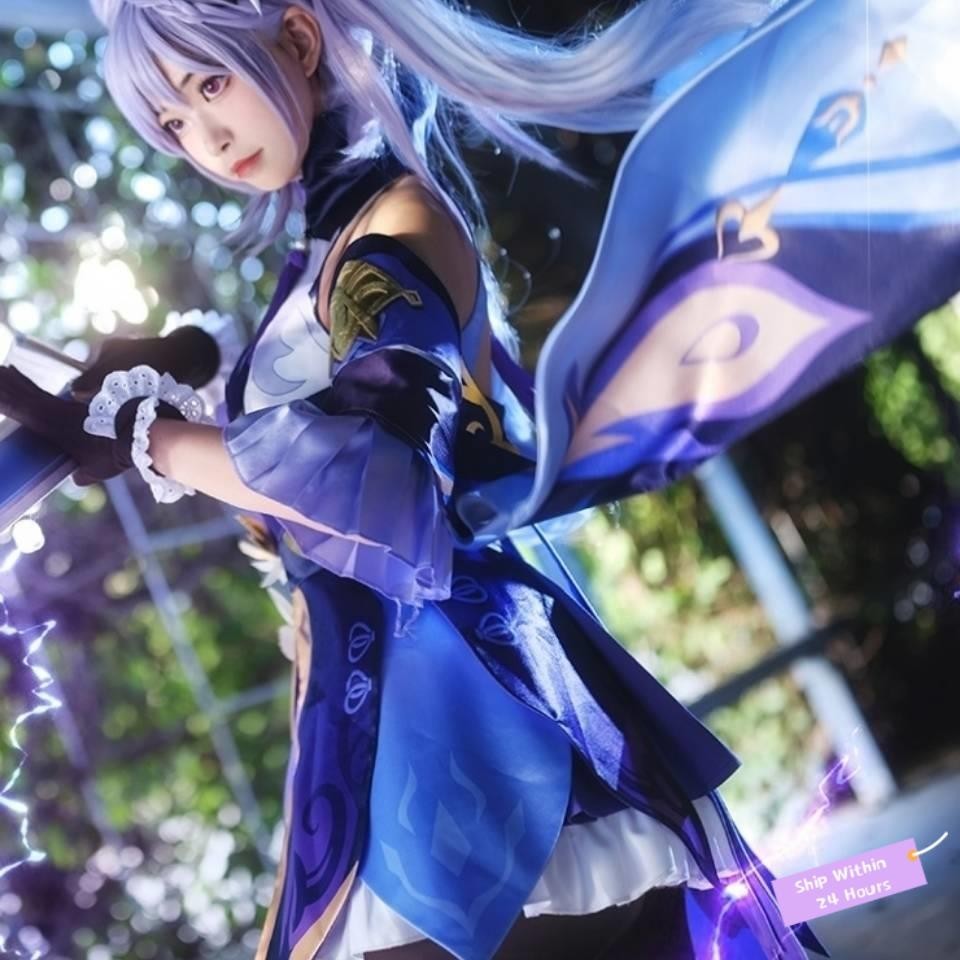 Halloween 2024 cosplay photobook baju Perempuan Genshin Impact Cosplay ...