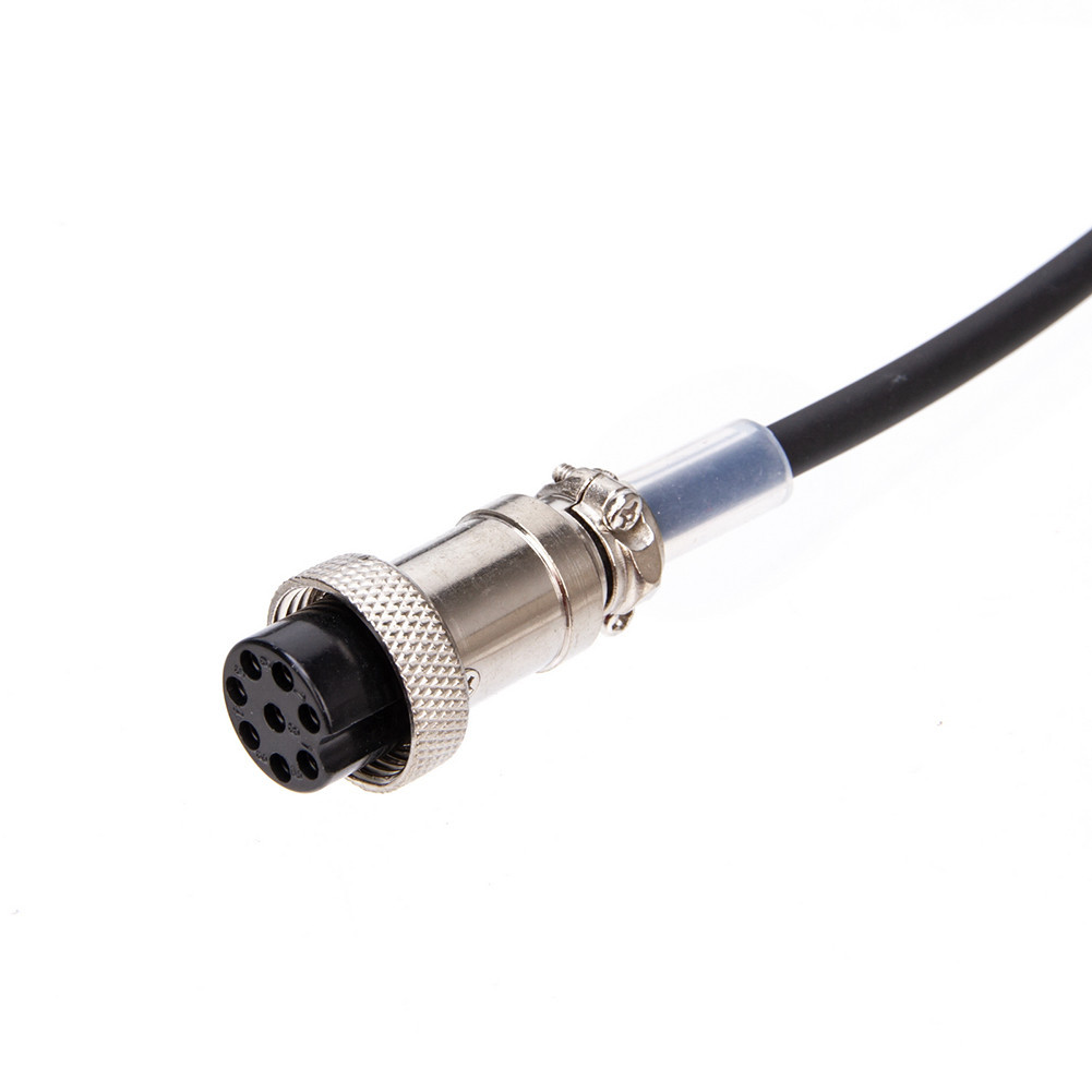 8 Pin Microphone Extension Cable Replacement Round Plug Handheld ...