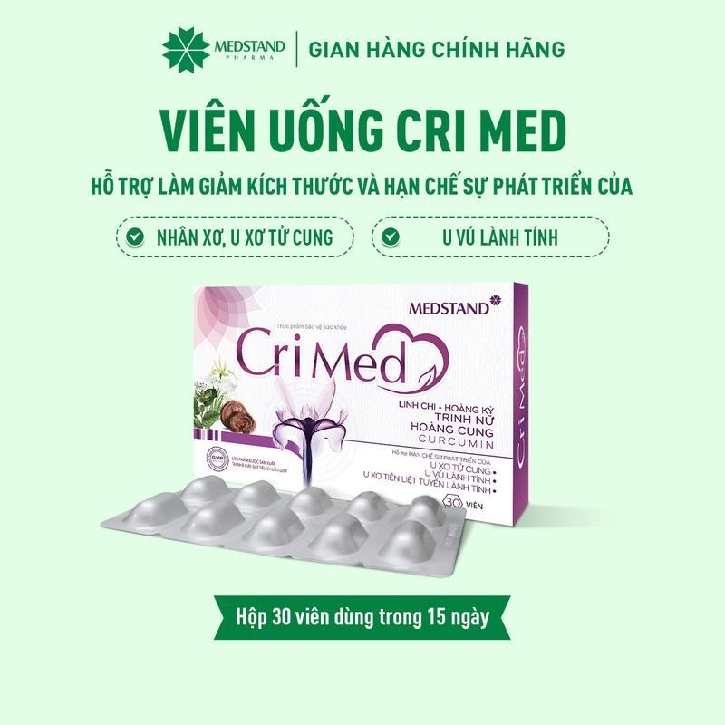 Cri Med Pills (Box of 30 pills) - Supports Help Reduce Size and Limit ...