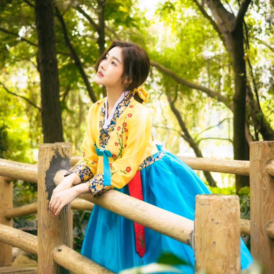 Hanbok Costume Hanbok Folk Costume Korean Dancing Dress Hanbok Annual ...