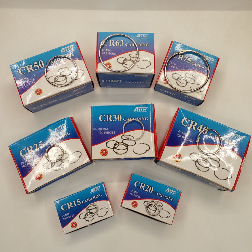 Astar Card Ring / Paper Book Ring / Binder Ring (Price For one box ...