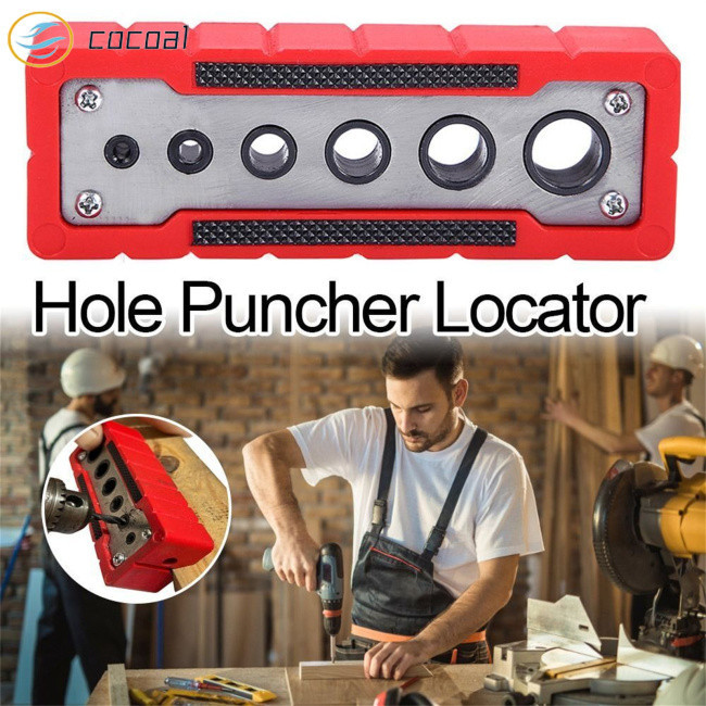 Promotion Price! 2-12mm Vertical Pocket Hole Jig 9-Hole Drill Bit Guide ...