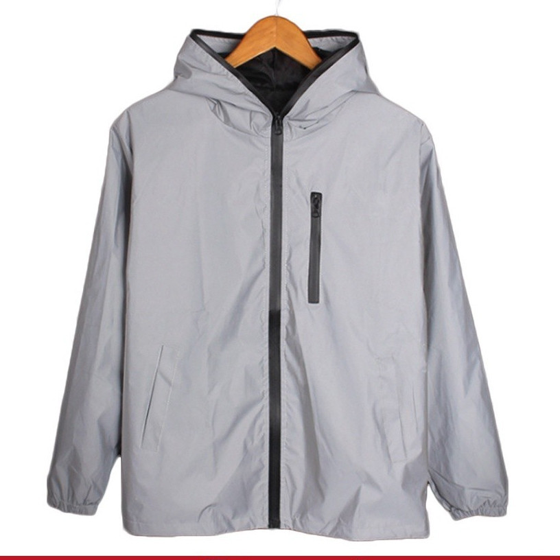 Reflective Jacket motor Plain Design Waterproof Windbreaker Motor ...