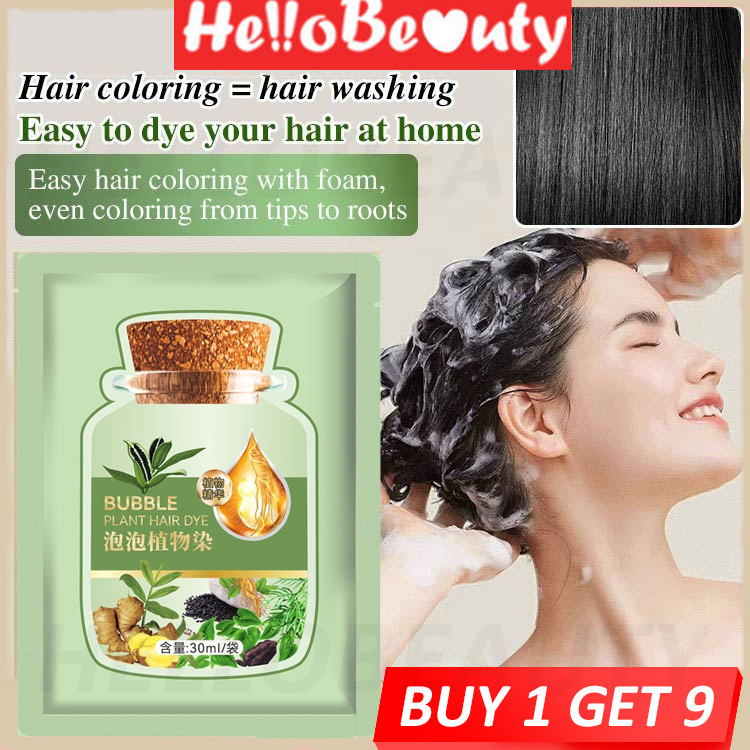 Bubble Pure Plant Extract For Grey Hair Color Bubble Dye/Diy Hair ...