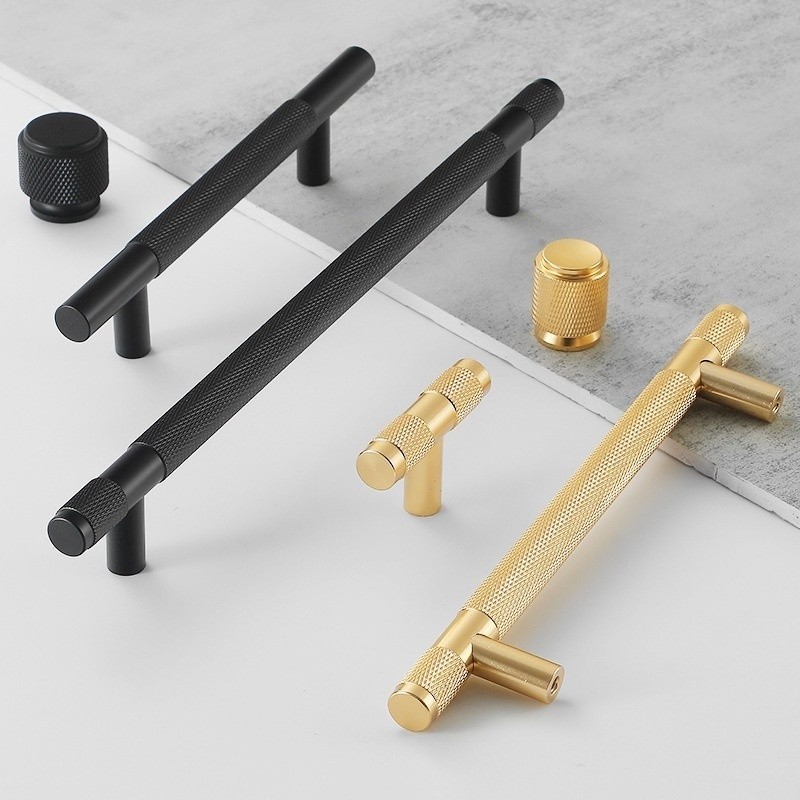 Kitchen Cabinet Handle Gold Furniture Drawer Handle Pemegang Pintu ...
