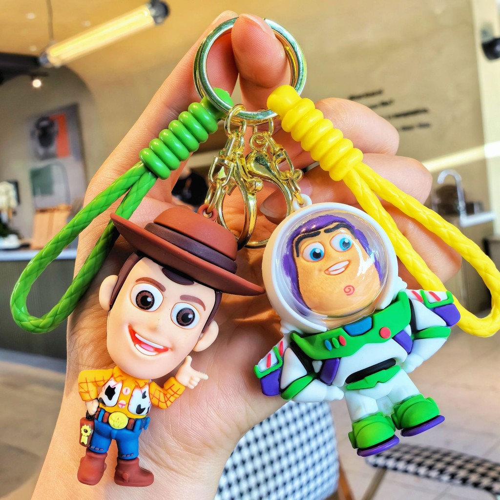 Cartoon Toy Story Keychain Buzz Lightyear Keychain Pendant Pendant Car ...