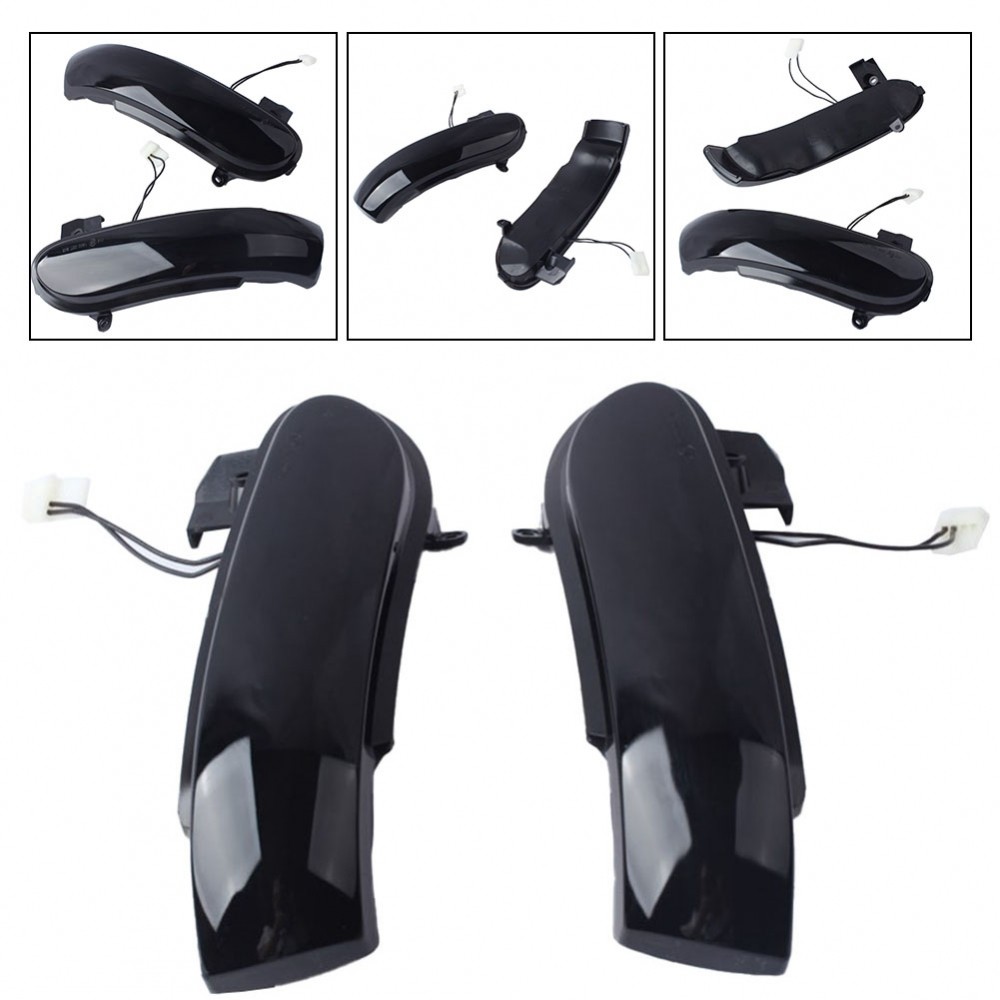 LED Side Wing Mirror Light Clear And Bright Light Dust Resistant Hard ...