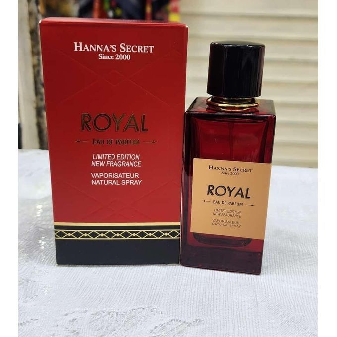 HANNA SECRET ROYAL LIMITED EDITION EDP 100ML FOR MEN AND WOMEN PERFUME ...