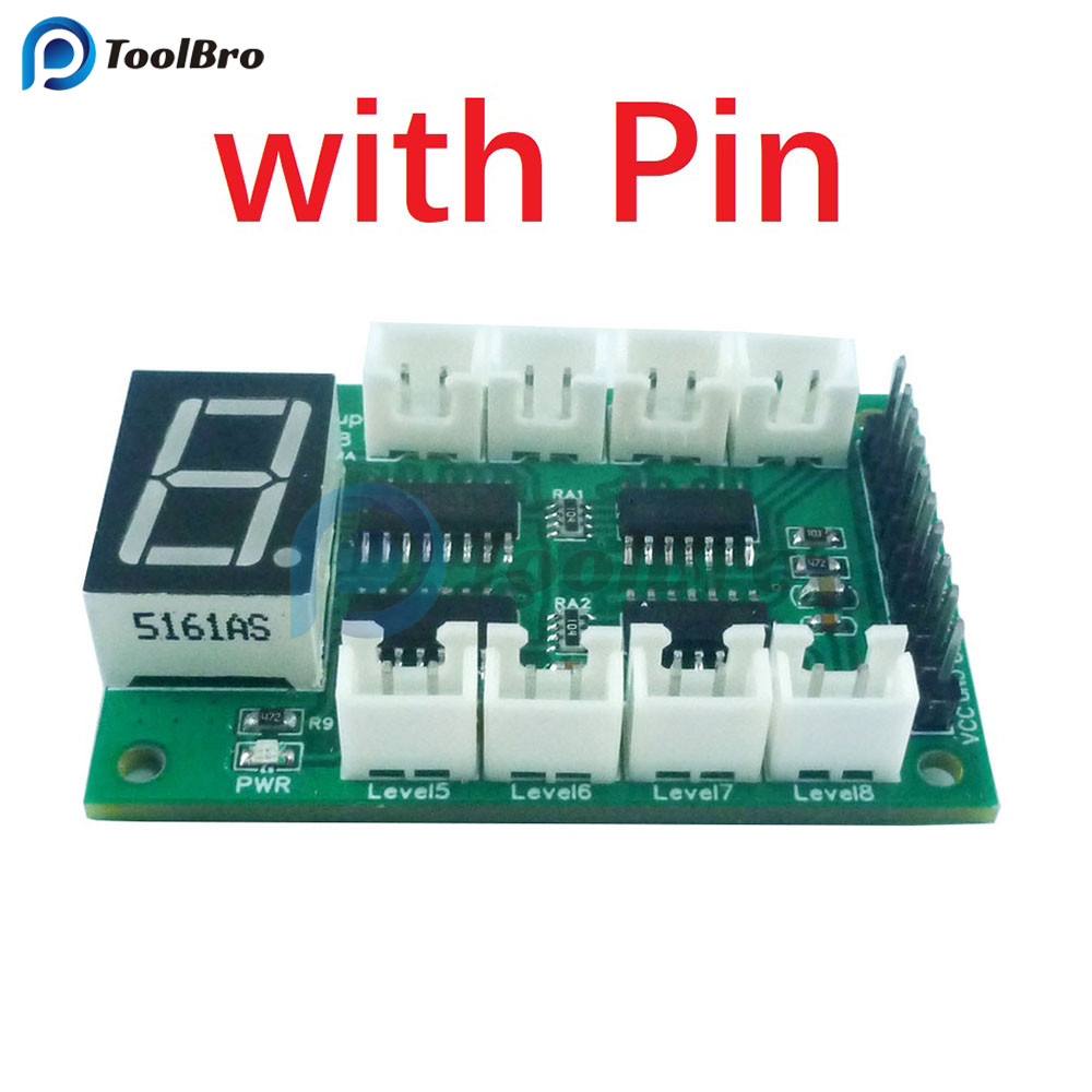 DC 5V 8CH Water Level Digital Tube Display Board Controller Liquid ...
