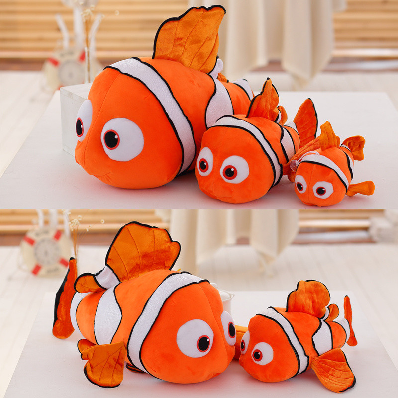 Clownfish Plush Toy Finding Nemo Plush Toy Sea Animal Nemo Clownfish ...